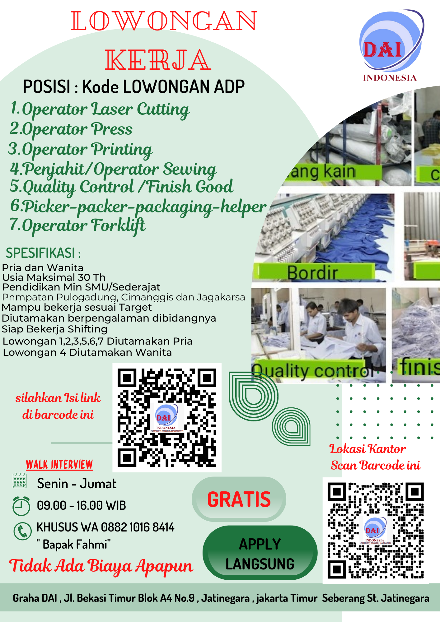 KARIR - dai-indonesia.co.id